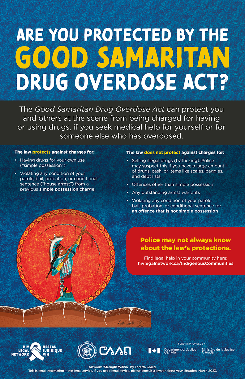 Good Samaritan Drug Overdose Act – Information for Indigenous ...