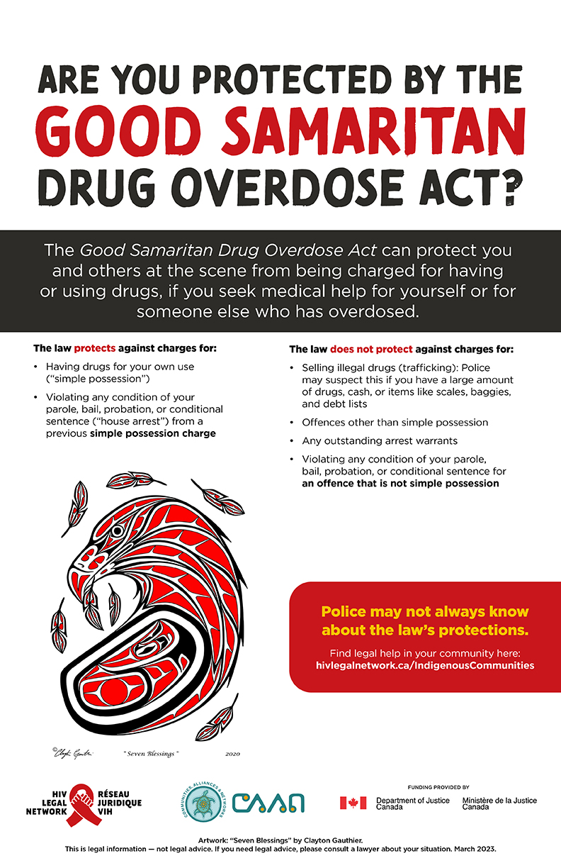 Good Samaritan Drug Overdose Act – Information for Indigenous ...