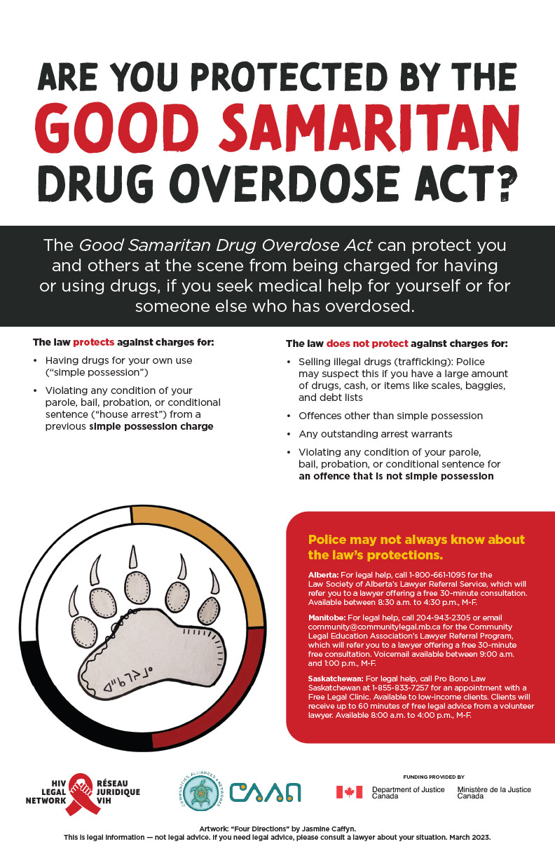 Good Samaritan Drug Overdose Act – Information for Indigenous ...
